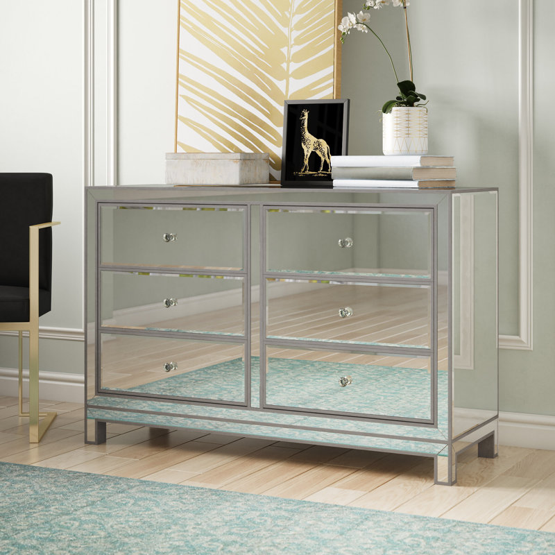 Tracey 6 drawer double dresser store